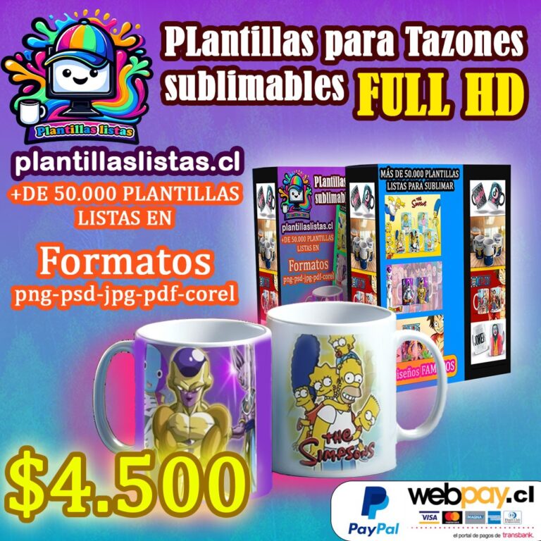 Mega Pack +50.000 Plantillas Sublimación para Tazas – Todo en Uno – La ...